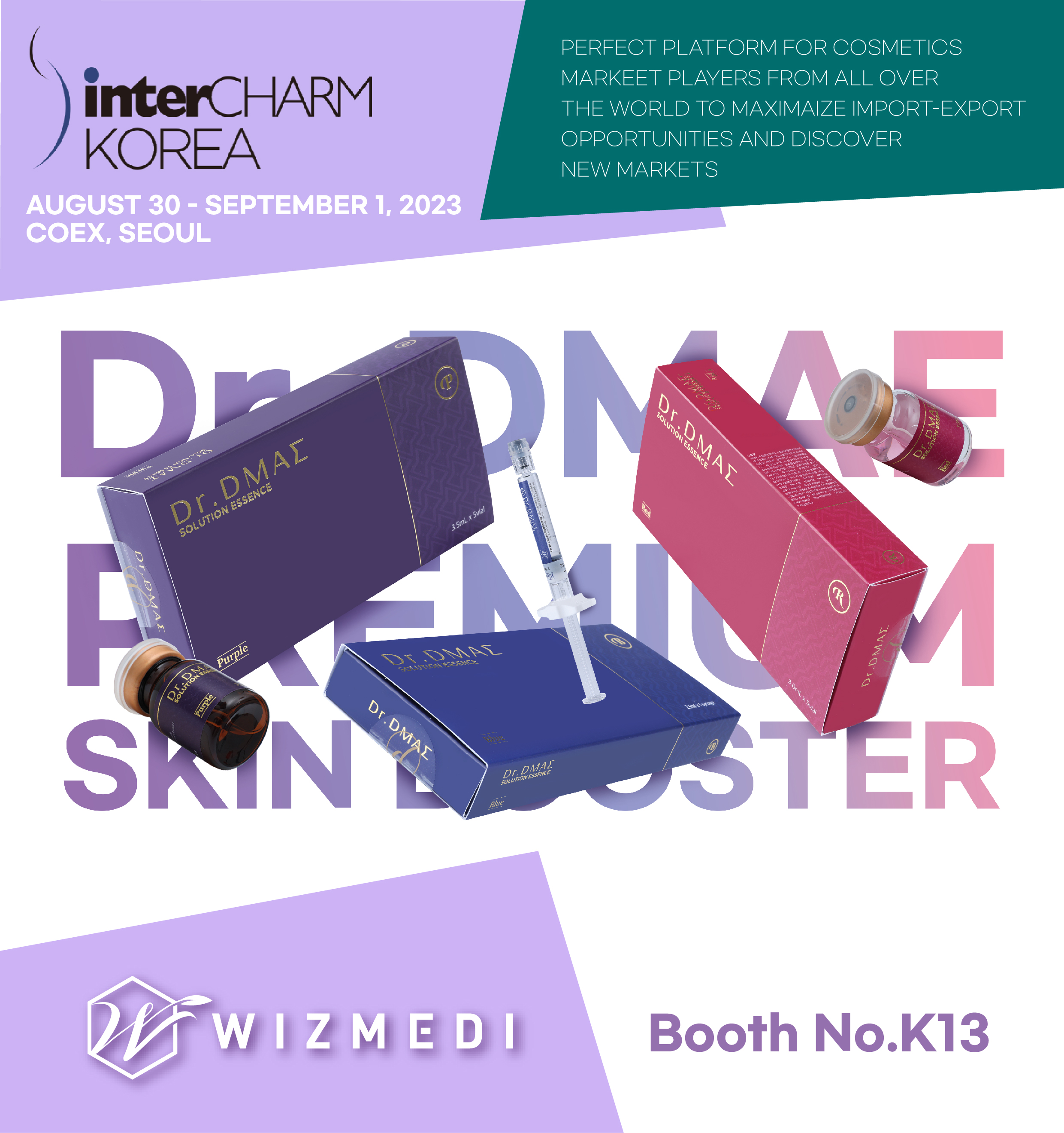 Exhibitions and conferences - 2023 interCHARM KOREA [WIZMEDI]