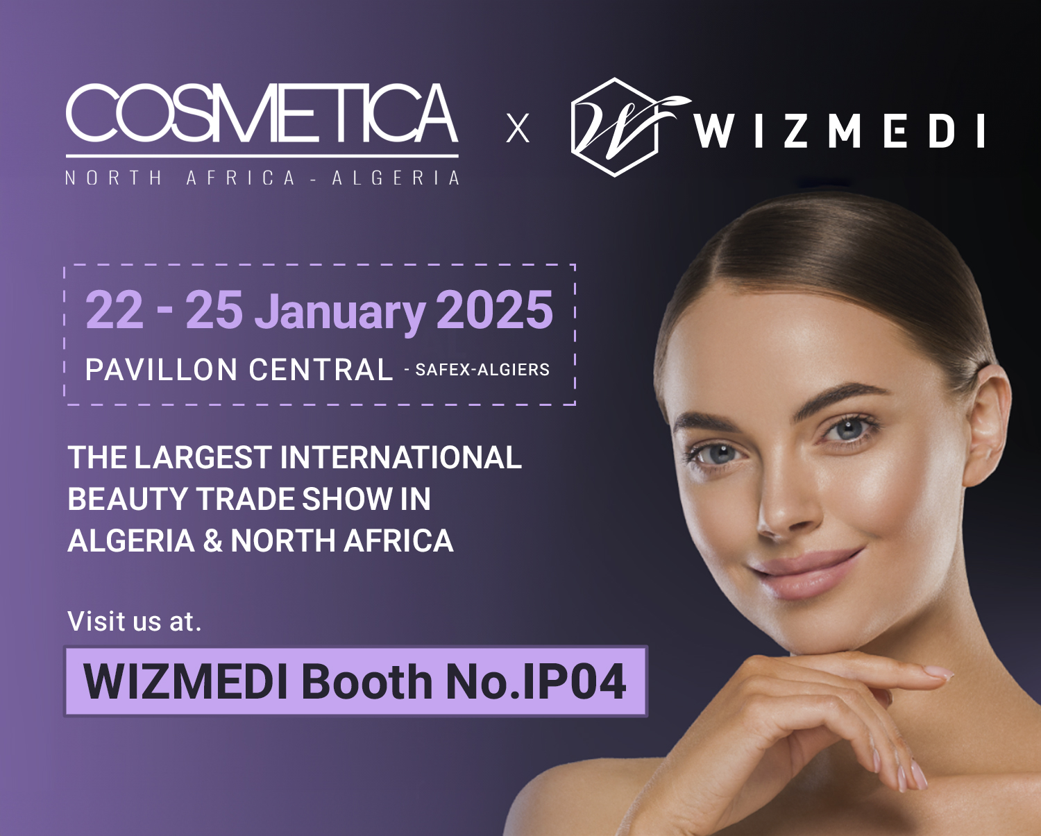 Exhibitions and conferences - 2025 COSMETICA in Algeria [WIZMEDI]
